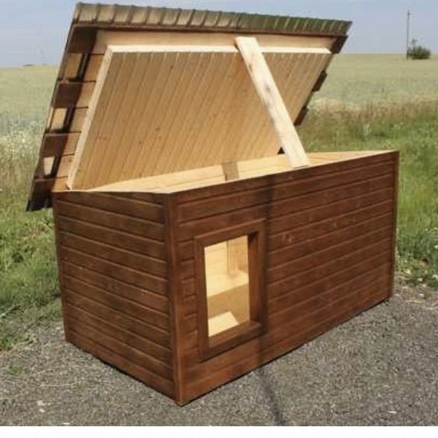 Будка утепленная очень крепкая