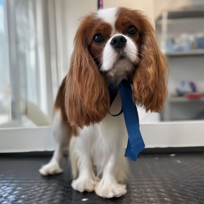 Кавалер Кинг чарльз спаниель вязка