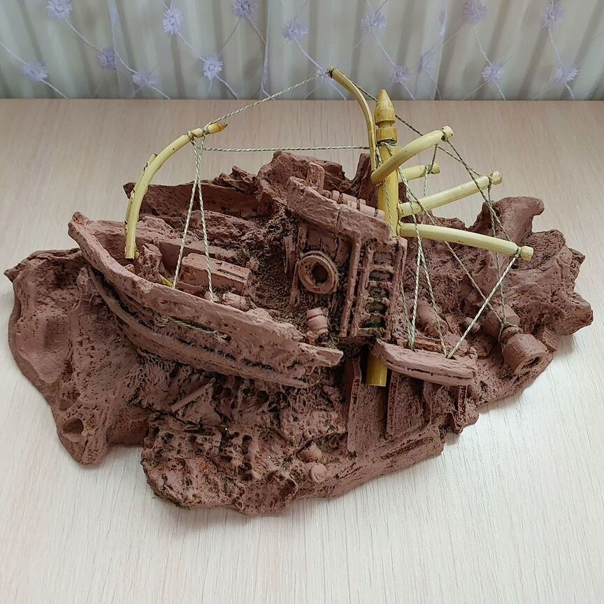 Аквариумный декор 35х17 cm. Декорации (украшения)