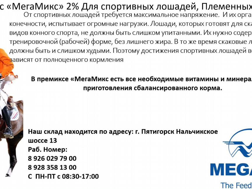 Премикс для лошадей. Корм для лошадей