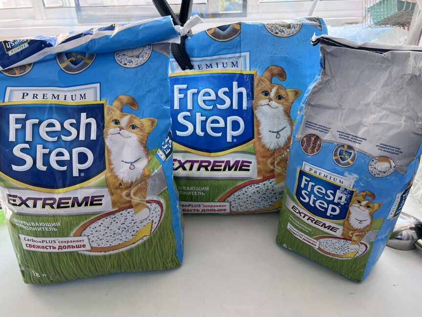 Fresh Step, наполнитель для кошачьего туалета