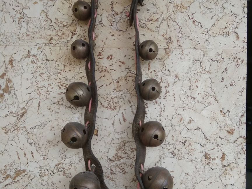 Бубенцы с колокольчиком для лошади