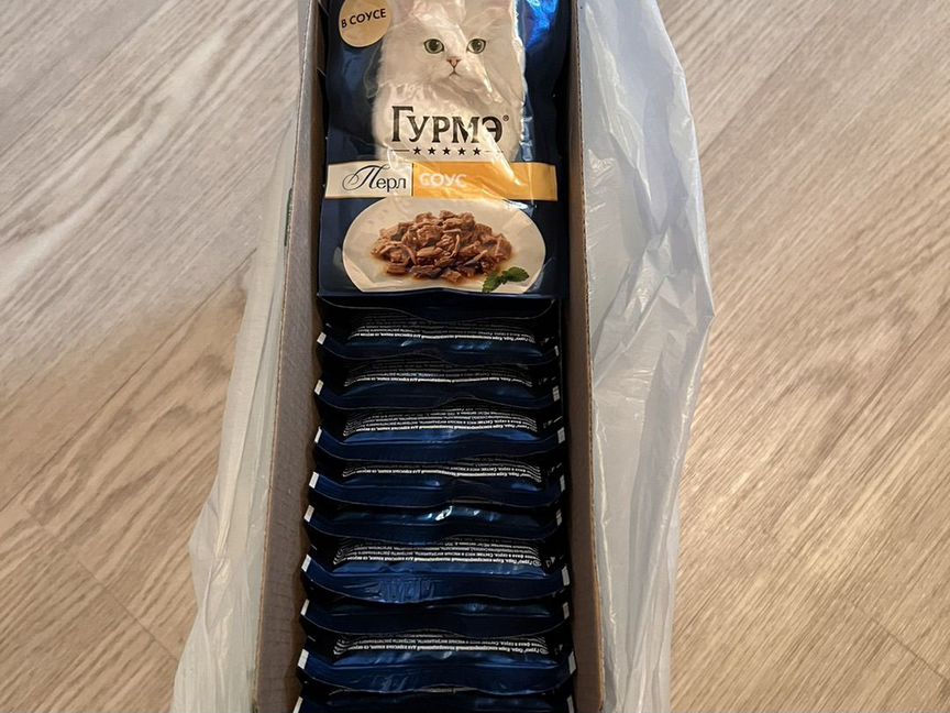Корм для кошек гурмэ