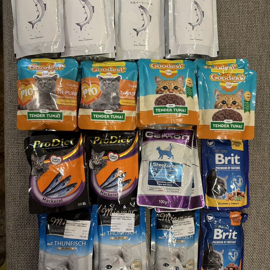 Корм для кошек Gemon, Goodest, Miamor