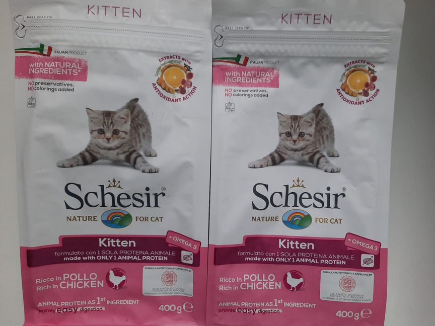 Schesir корм для Котят