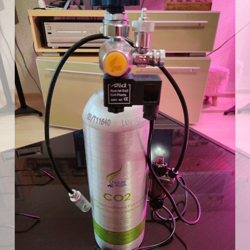 Баллон с редуктором CO2 Nature Aqua