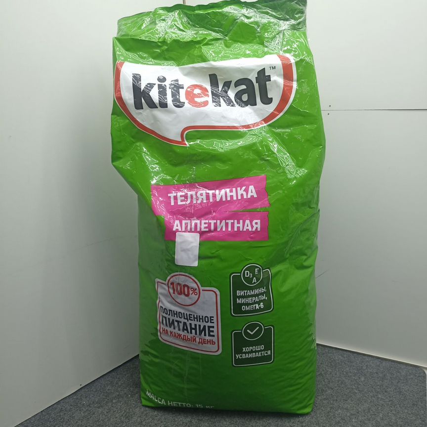 Сухой корм для кошек Kitekat 15 кг