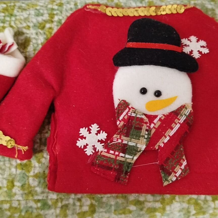 Новогодний костюм для морской свинки