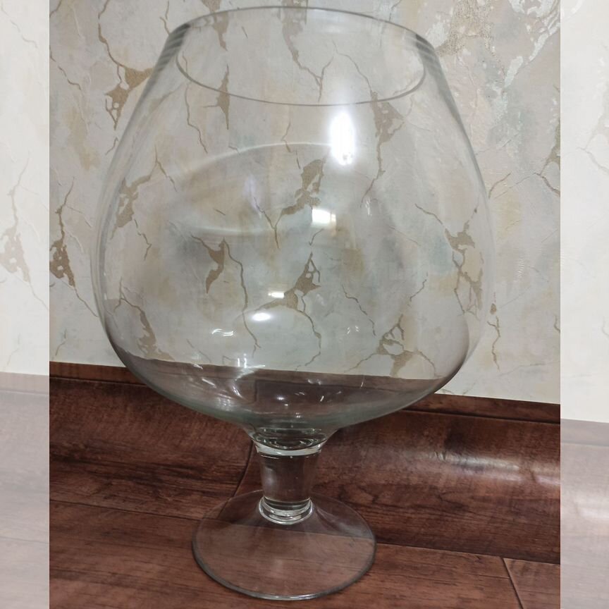 Аквариум бокал 10 литров стекло