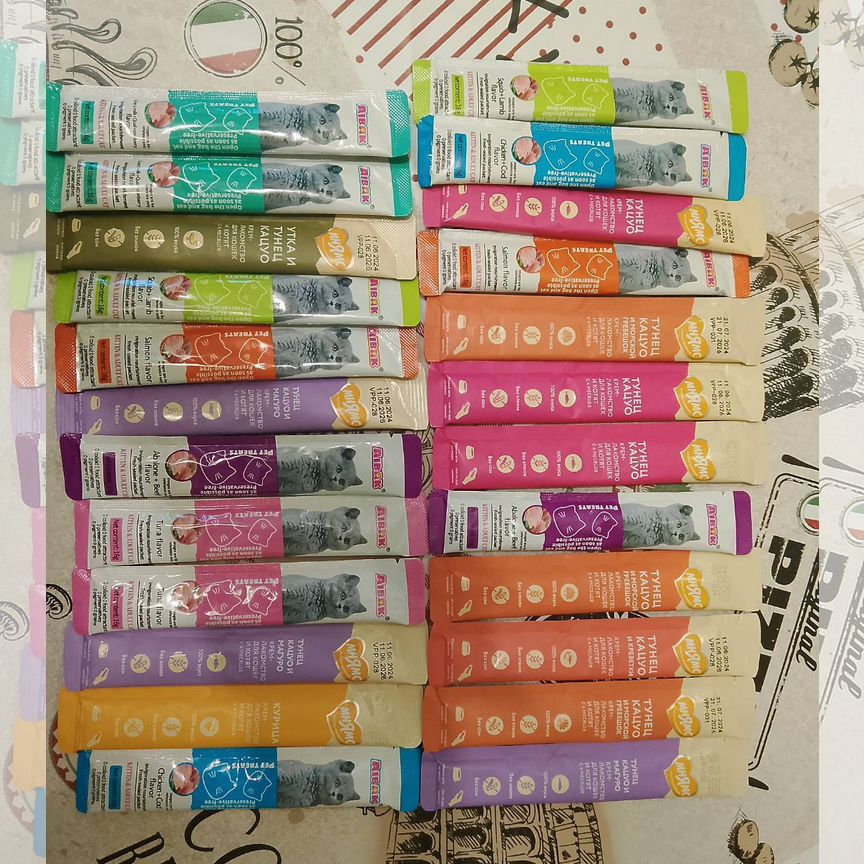 Лакомства для кошек