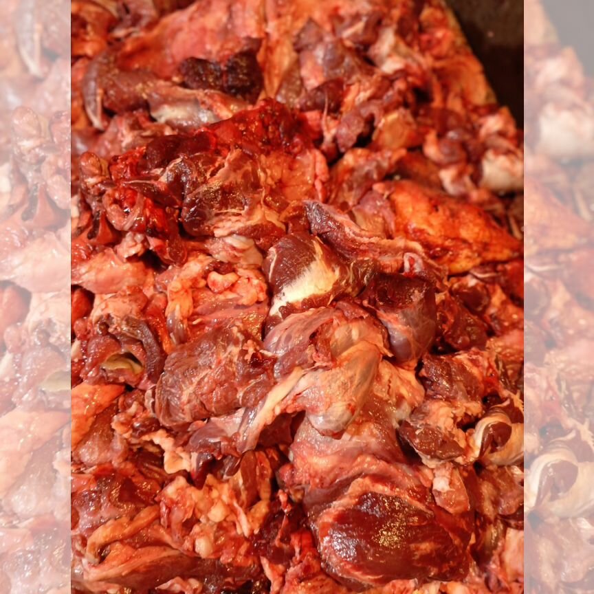 Обрезь головная говяжья