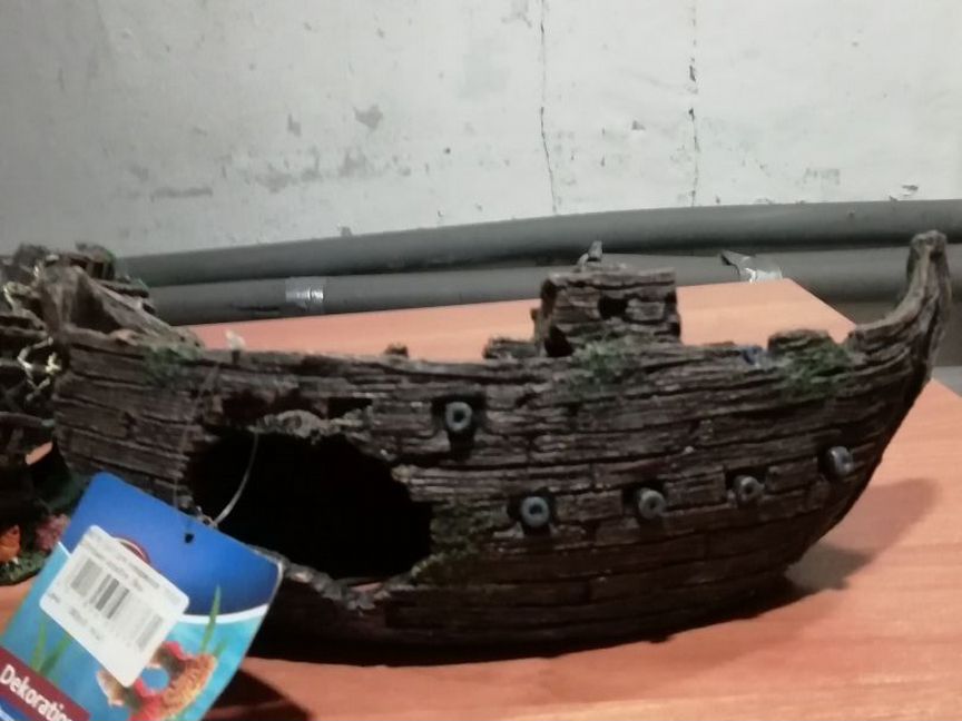 Грот для аквариума