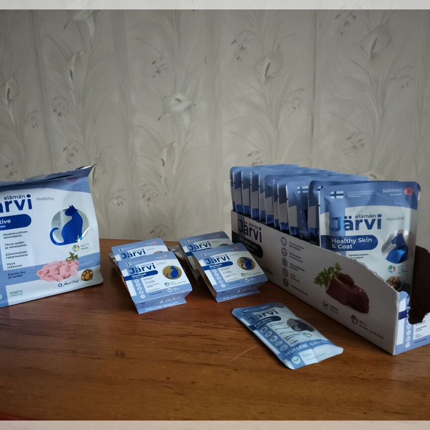 Корм для кошек jarvi