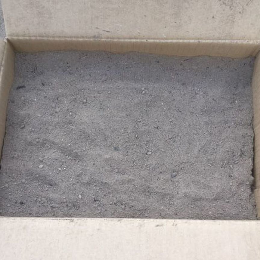 Зола древесная просеянная, расфасованная в коробки