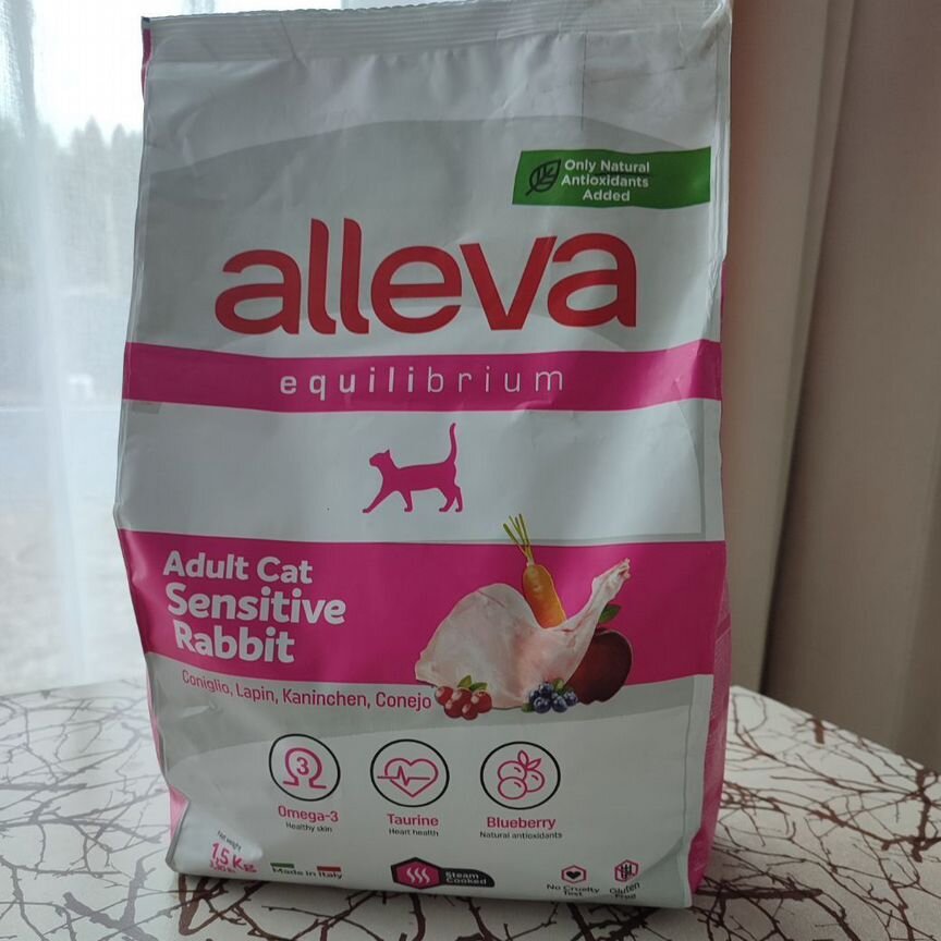 Корм для кошек alleva