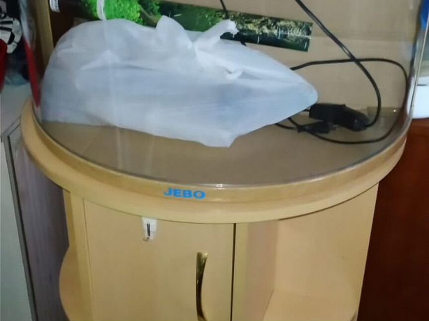 Аквариум с тумбой jebo r 760 состояние нового