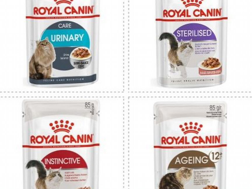 Влажный корм для кошек royal canin