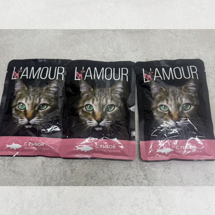Влажный корм для кошек с рыбой