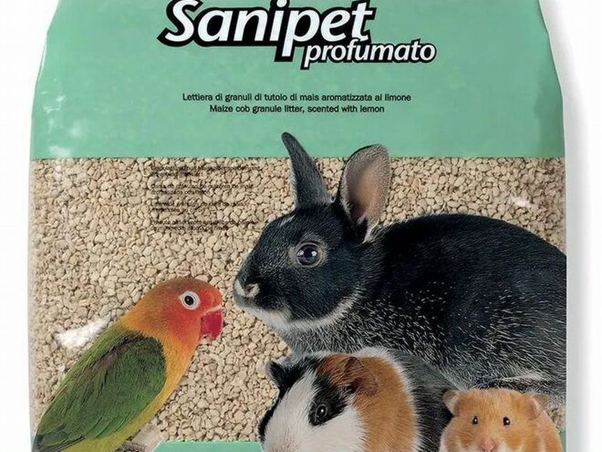 Кукурузный наполнитель padovan sanipet 12 кг