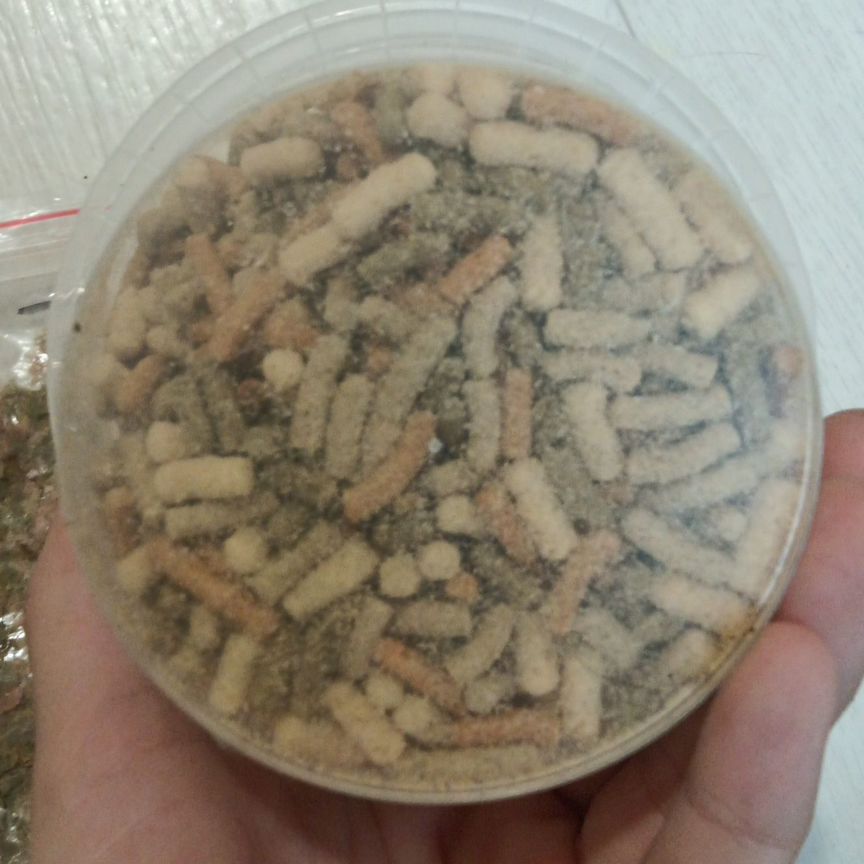 Товары для рыбок, черепах корм