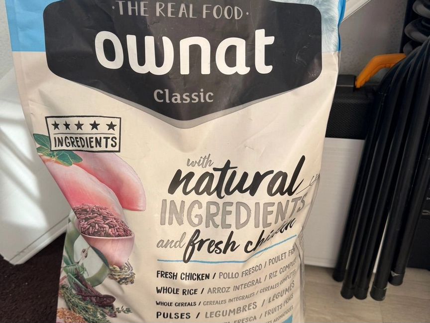 Сухой корм для собак ownat junior 8.5кг