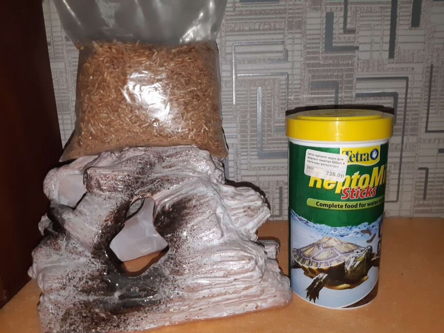 Корм для водной черепахи