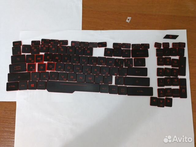 Клавиши для ноутбука asus fx705dy купить в Москве | Электроника | Авито