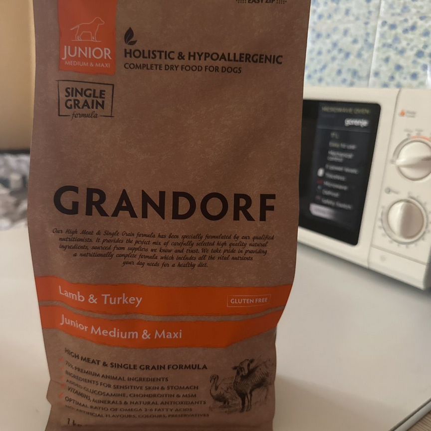 Корм Grandorf Грандорф для юниоров