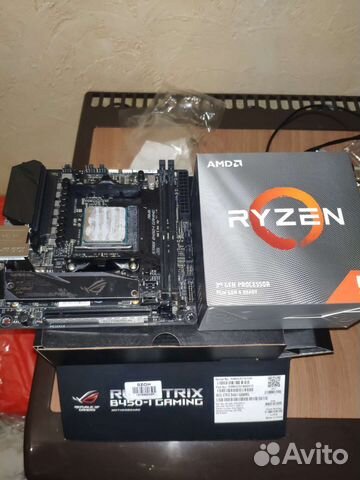 Asus rog strix b450i & Ryzen 5 3600 box купить в Ярославле ...