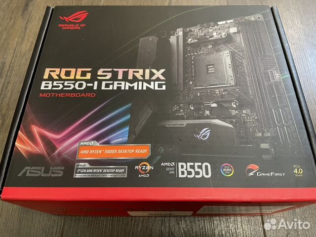 Asus Rog Strix B550i Gaming (AM4, mini-itx) купить в Москве ...