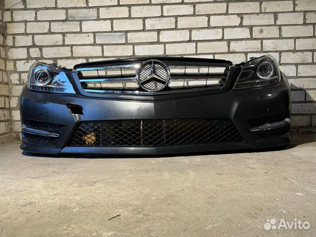 Бампер передний в сборе Mercedes W204 Рест AMG купить в Москве MERCEDES ...