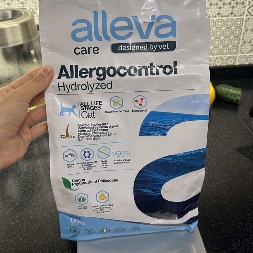 Alleva allergocontrol корм для кошек