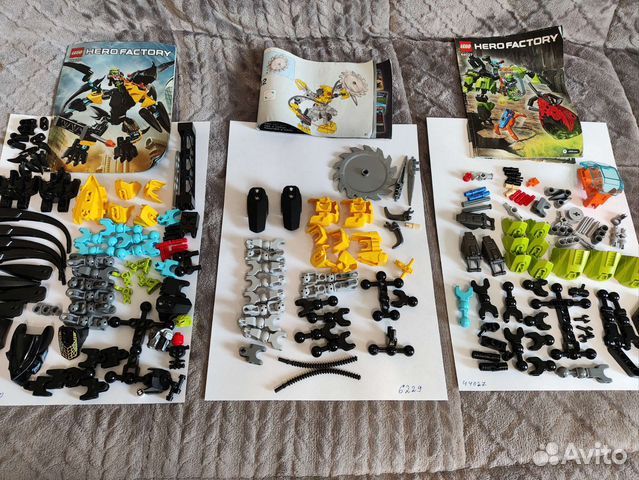 Lego Hero Factory неполные 44020 6229 44027 купить в Москве Личные