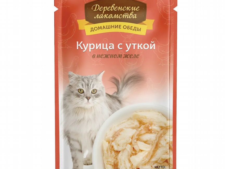 Деревенские Лакомства Домашние Обеды Курица с Утко