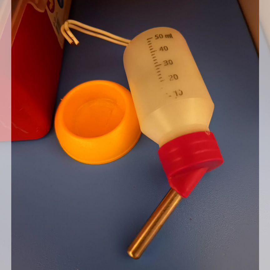 Поилка и миска для хомяка