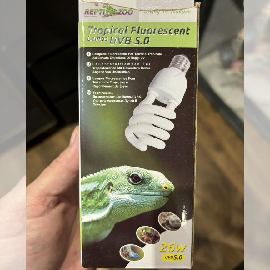 Уф лампа для черепах