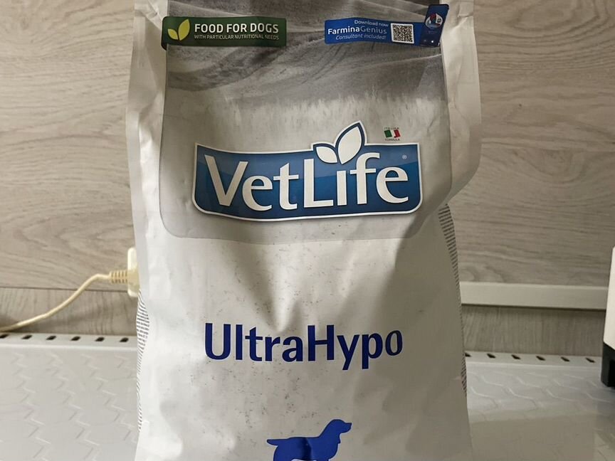 Корм для собак farmina vetlife ultrahypo 2кг
