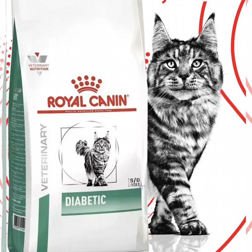 Корм для кошек royal canin diabetic 1.8 кг