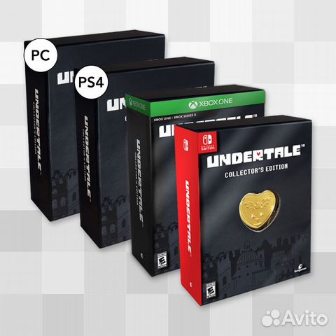 Undertale Collector's Edition Switch PS4 PC Xbox купить в Красном Селе | Хобби и отдых | Авито