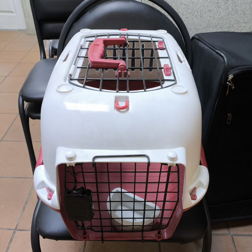 Переноска для животных пластиковая