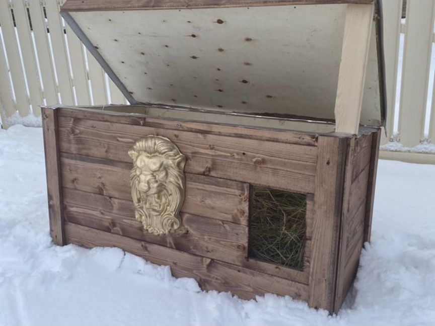 Будка домик для кошки кота кошкин дом