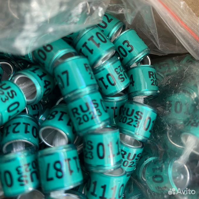 Кольца для голубей