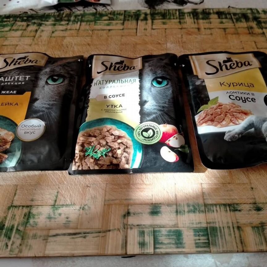 Жидкий корм для кошек Sheba Гурме Шеба Гурмэ