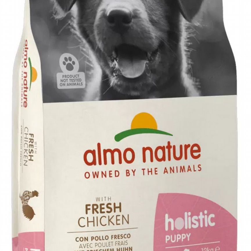 Корм для щенков Almo Nature Holistic 12кг