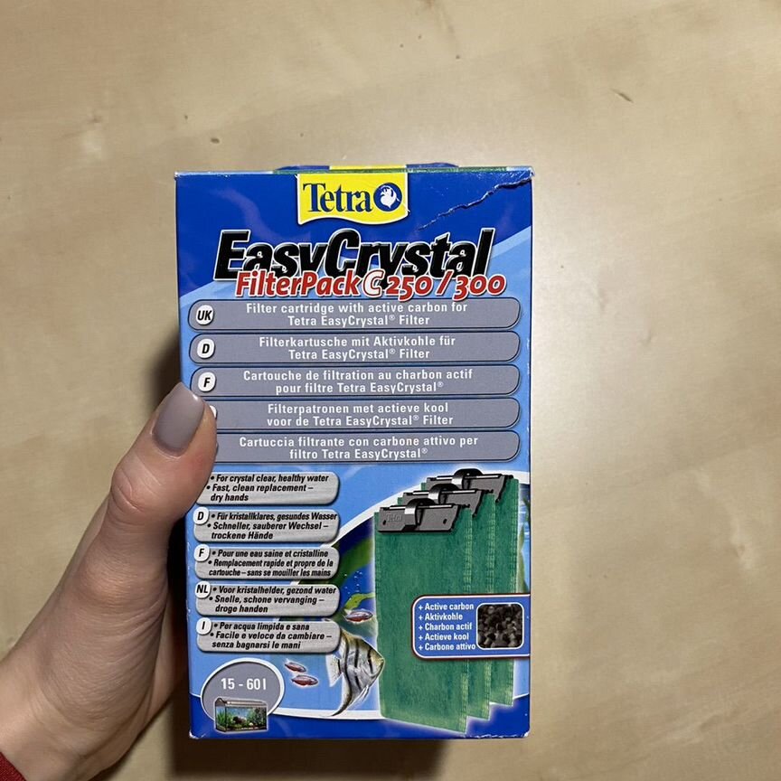 Tetra EasyCrystal FilterPack C250/300 3 шт