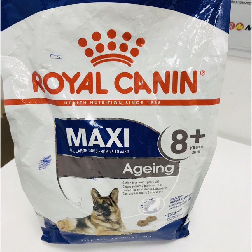 Корм для собак royal canin maxi ageing 8 