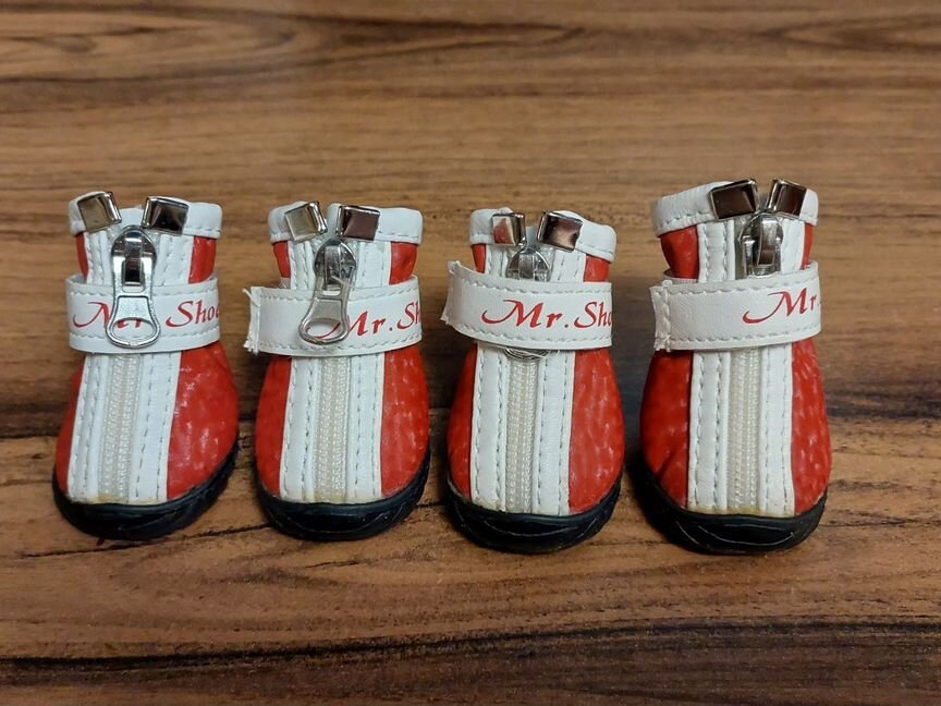 Ботинки демисезонные для маленьких пород собак