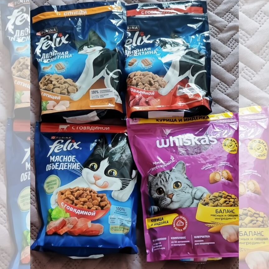 Сухой корм для кошек felix