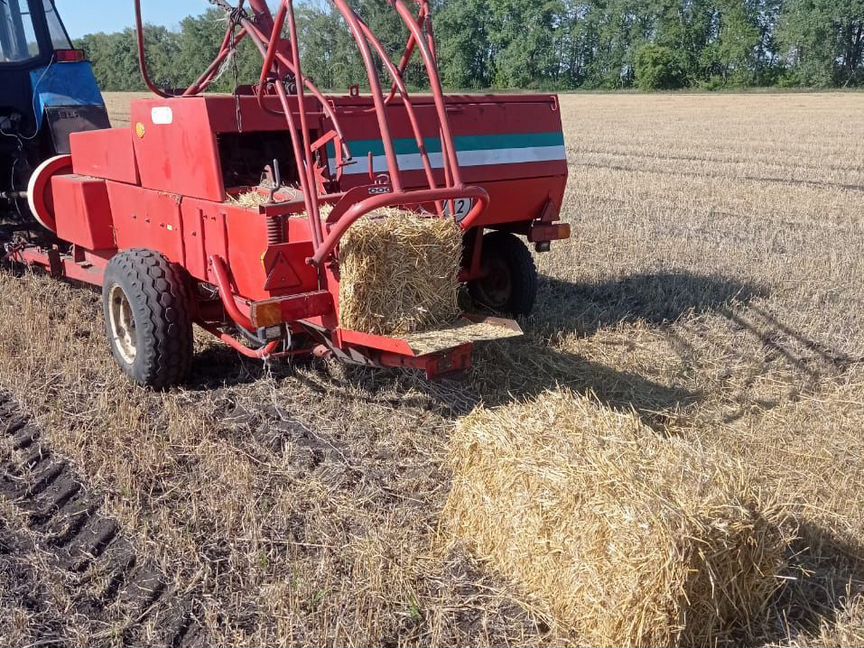 Солома в тюках