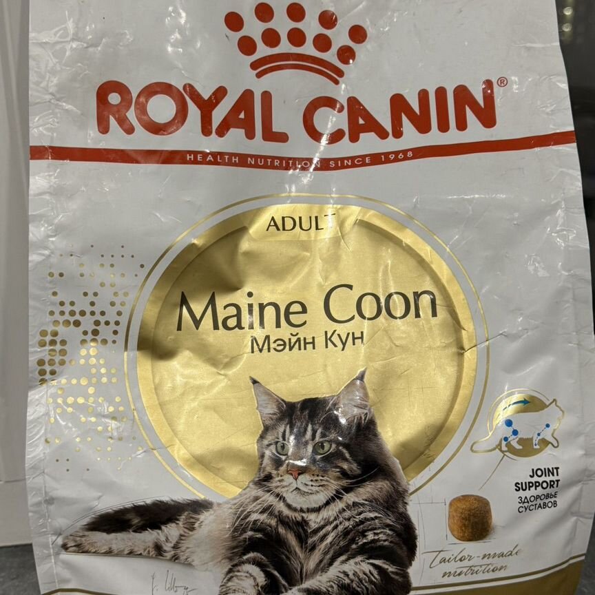 Сухой корм для кошек royal canin maine coon